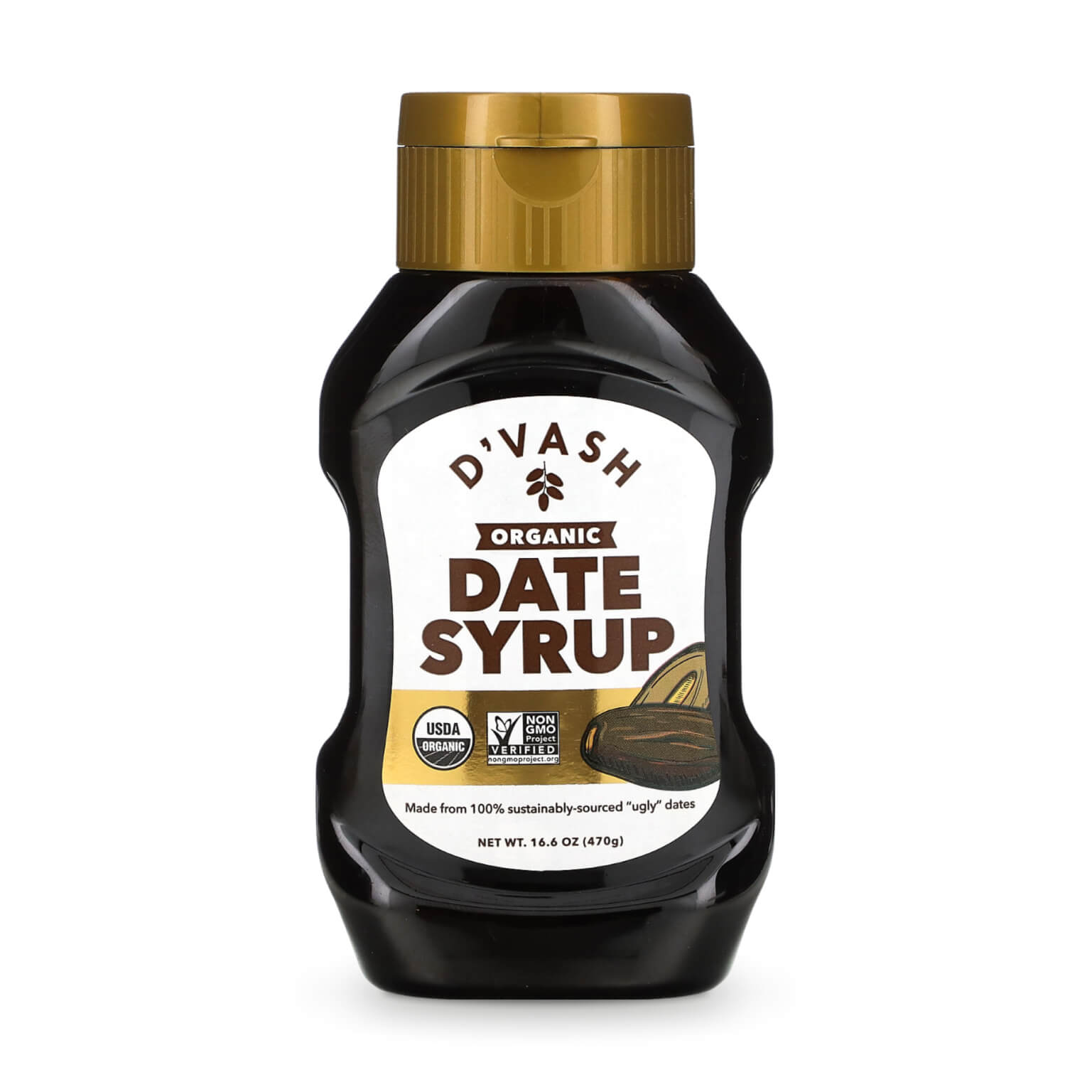 D'vash Organic Date Syrup - 디배쉬 유기농 대추 시럽 (Best By: Apr. 2026) – Hey ...